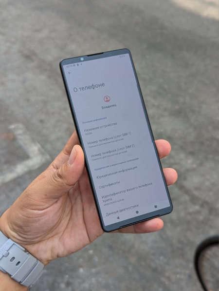 Sony Xperia 1 IV (Mark 4 12/256 камерафон сим+есим)