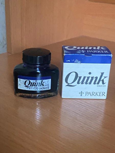 Чернила синие Quink для паркера