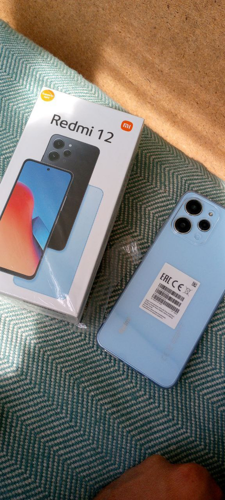 Redmi 12 Xotira 8+4/256gb