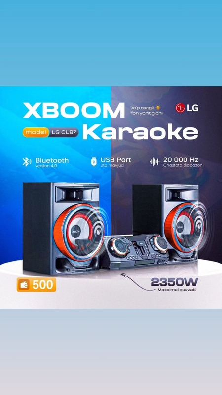 Lg xboom karaoke