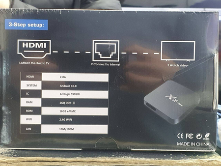 Smart box x96 android