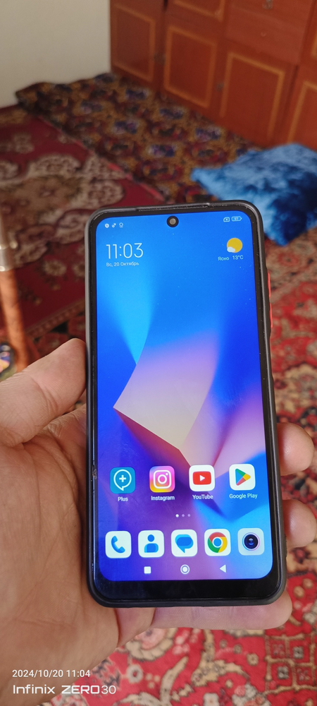 Redmi note 10s (6+5)ga 128 gb