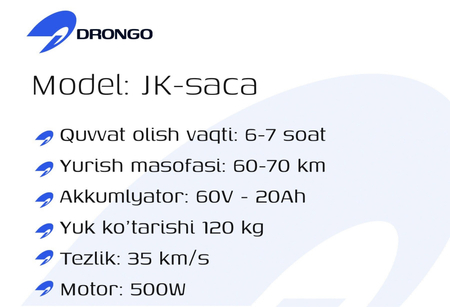 Skuter JK saca New