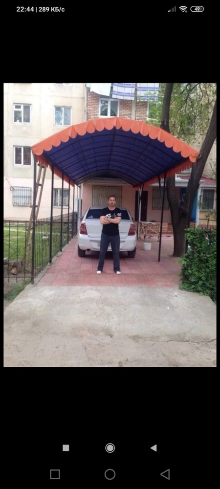 Делаем навесы из баннера