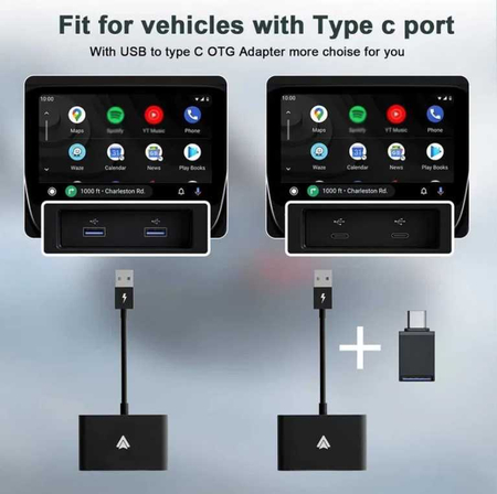 Беспроводная синхронизация смартфонов к cистеме Android Auto и Carplay