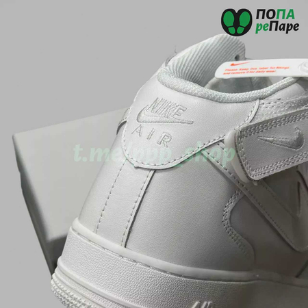 Nike Air Force 1 Mid \\\'07 Triple White