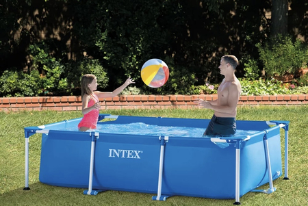 Бассейн INTEX каркасный прямоугольный 28272, 300х200х75см, 3834л