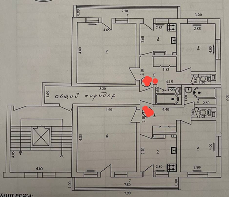 Метро Минор 2+2/5/9 130м2