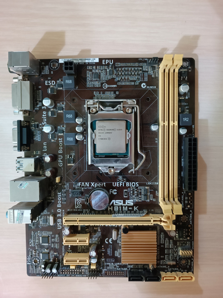 Asus H81M-K +g1840