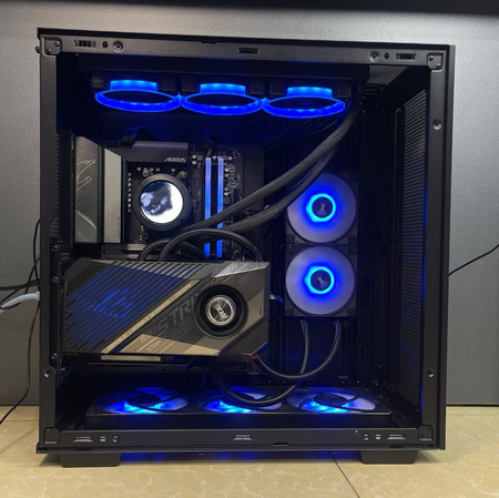 Топовая сборка Ryzen 7600X ROG RX6800XT