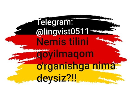 Nemis tili biz bilan tez va oson! Atigi 3 oyda sertifikatli bo'ling