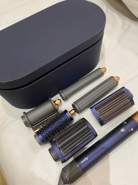 Styler dyson airwrap long prussion blue