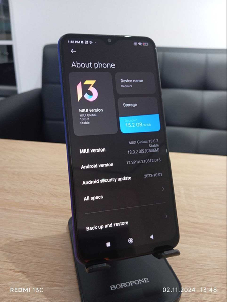 Телефон Redmi 9  32 Gb