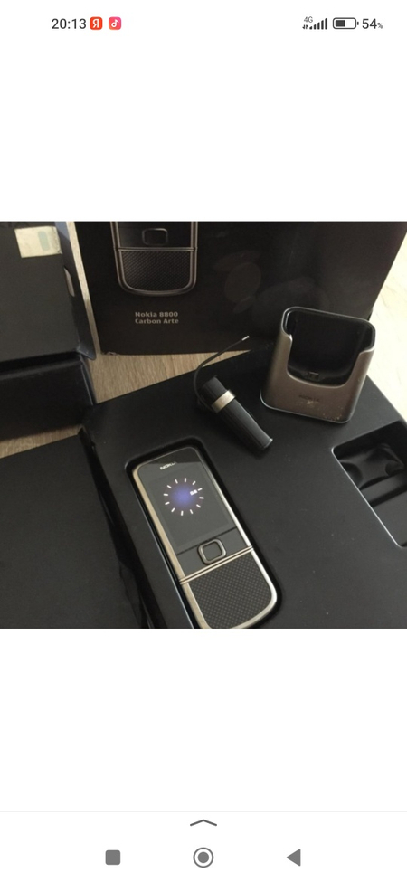 Nokia 8800 e-1 carbon 4 Gb karobka