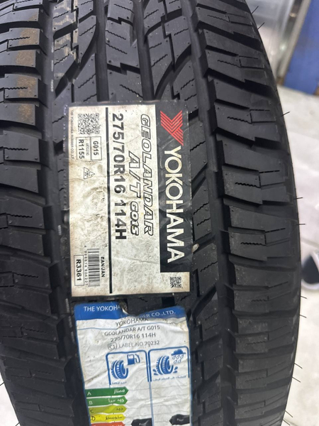 Шины Yokohama GEOLANDER A/T 275/65R18