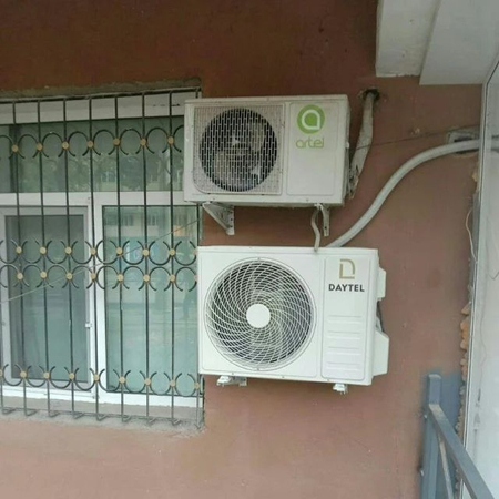 Установка кондиционера