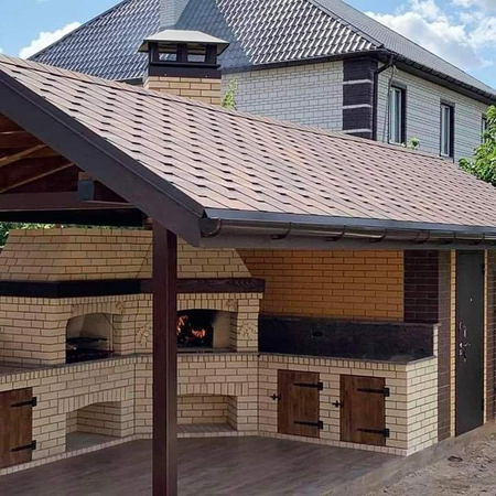 Барбекю. Камины. Очаги