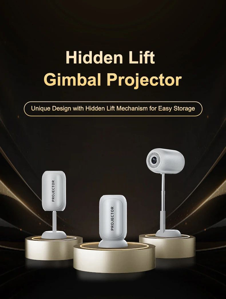 Portable Smart projector TS-6 разрешением 1080 pixels высокой четкости