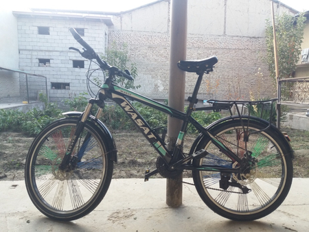 Velosped sotladi