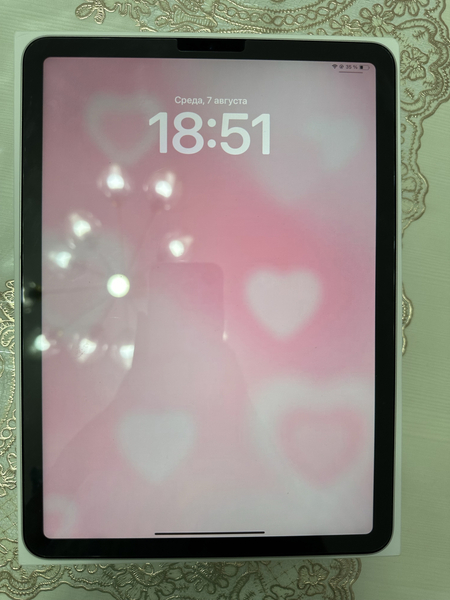 iPad Air 5, 64 ГБ, Wi-Fi, Starlight +чехол+защитное стекло