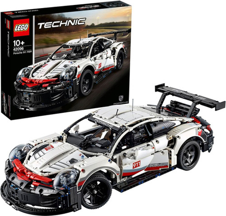 Конструктор LEGO Technic Porsche 911 RSR, 1580 деталей, 10+, 42096