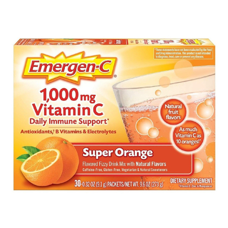 Emergen-C 1000 мг порошка витамина С для ежедневной поддержки иммуните