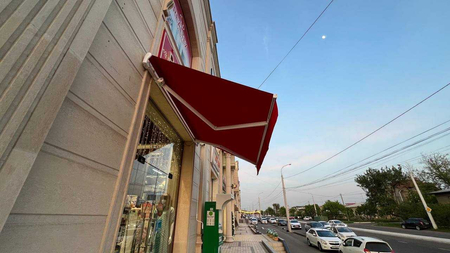 Klassik Markiza. Tent ishlari. Soyabonlar.