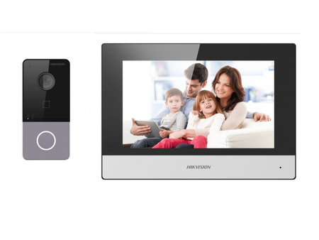 Установка IP домофонов фирмы HIKVISION