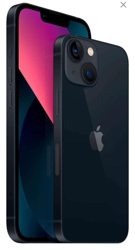 Смартфон Apple iPhone 13 128 GB, темная ночь