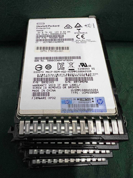 Жесткий диск для серверов HPE 800GB SSD SAS 12G  SFF (2.5in)