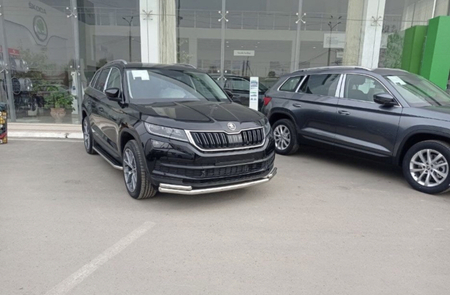 Защита переднего и заднего бампера, для Skoda Kodiaq