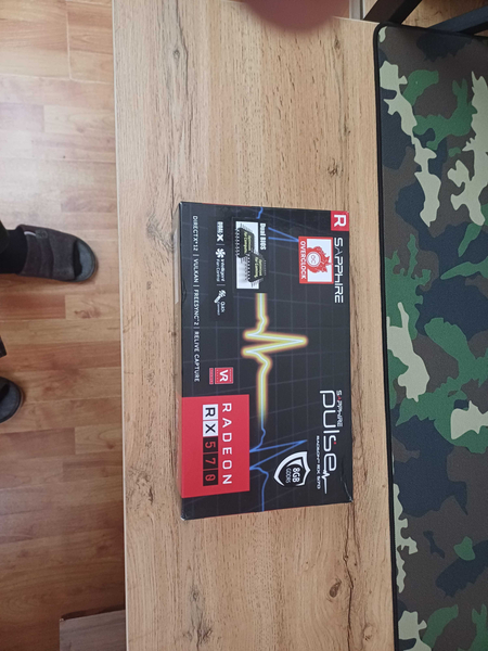 Продам видеокарту Sapphire pulse rx570 8gb