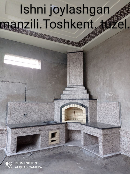 Tosh ishlari Granit Travertin.