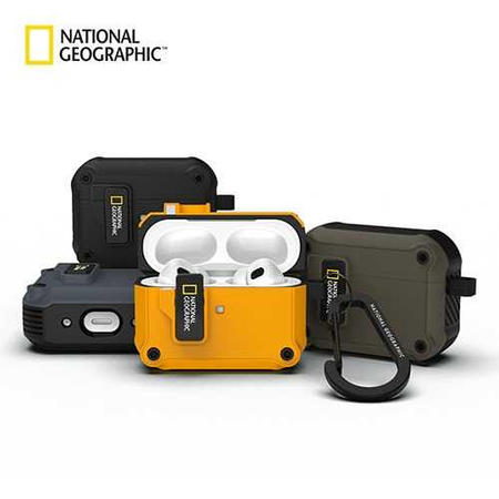 Чехол Natioanl Geographic Rugged Bumper Lock для Apple AirPods Pro 2