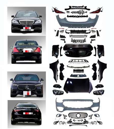 Продам запчасти w221 на w223 готовый