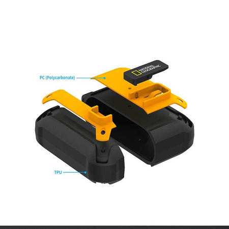 Чехол Natioanl Geographic Rugged Bumper Lock для Apple AirPods Pro 2