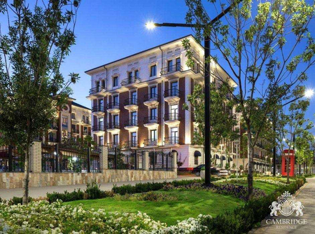 Аренда ЖК Cambridge Residence! новая квартира в стиле Неоклассика