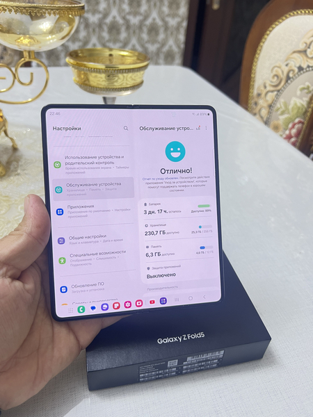galaxy z fold 5 12/256gb Vietnam 2 ta simkartali