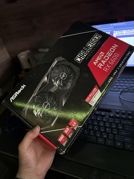 Radion Rx AMD 6600 8gb