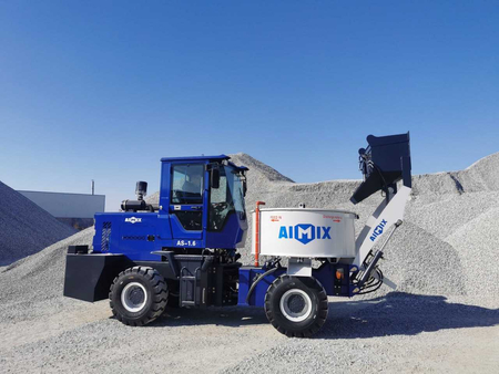 Автобетоносмесситель с самозагрузкой ASP-1.2