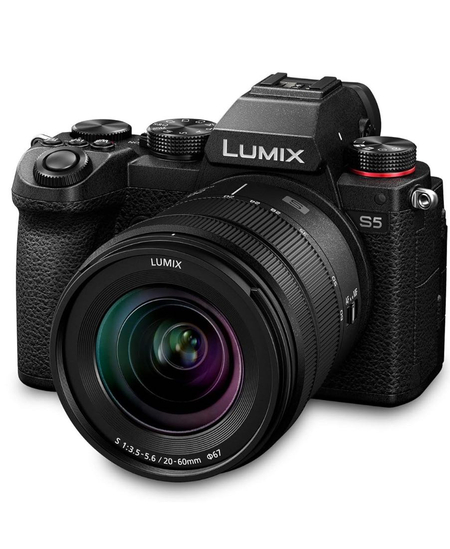 Panasonic Lumix S5 20-60 mm obyektivka bilan