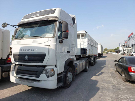 HOWO T7 yangi tyagach diesel model ikkita bakli full komplekt