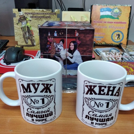 Кружка с вашим фото, картинкой или логотипом от Купиподарок