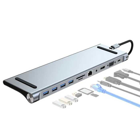 Док-станция/Hub для ноутбука с разъемом USB Type-C