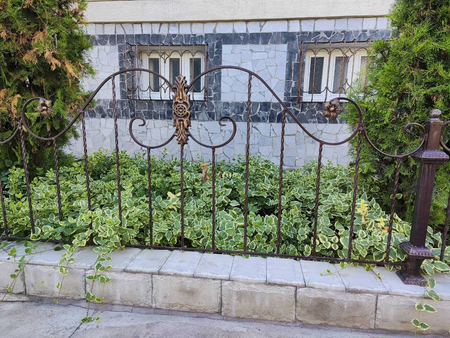 металлический забор