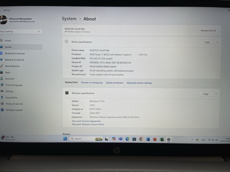 HP Pavilion 15 srochna sotiladi!