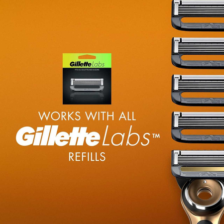 Бритва Gillette Labs Heated Razor Gold Edition