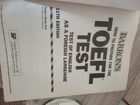 Продаётся TOEFL 11th ed Barron\\\'s