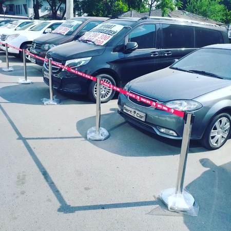 Парковочные барьер Антипарковка Лента ограждения стойки для парковки