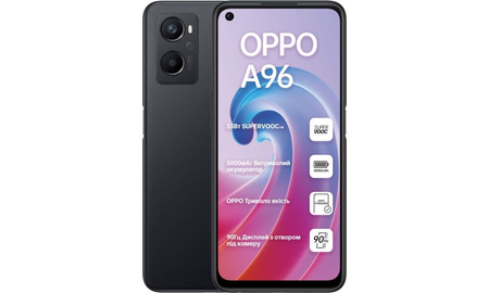 Oppo A96 6/128 GB Starry Black Mudatli tolovga